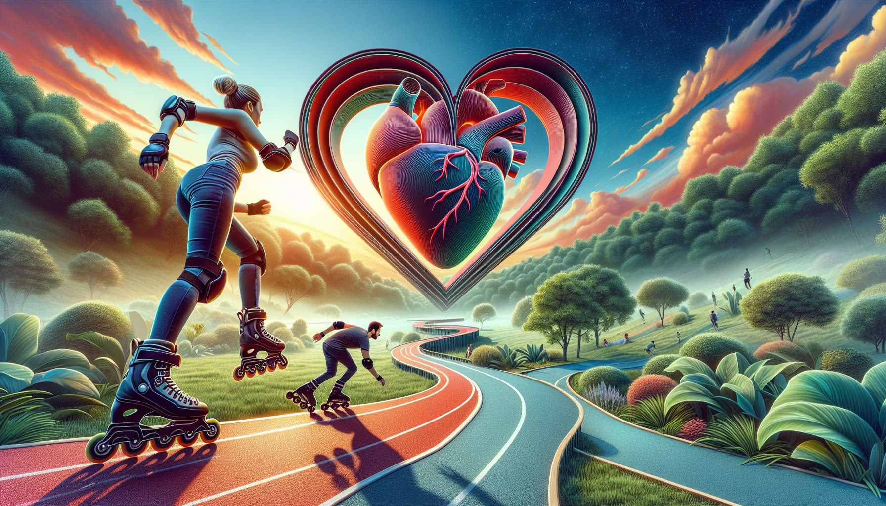 Inline Skating: A Fun Path to Heart Health