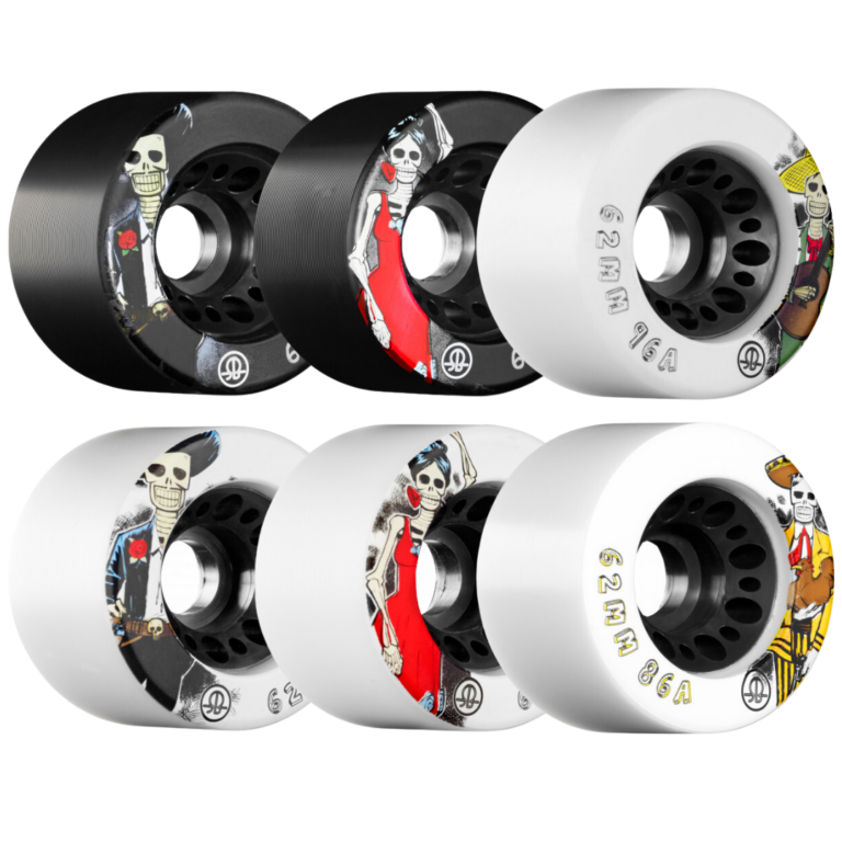 Rollerbones Day of the Dead Wheels (4-pack) - Devaskation.com