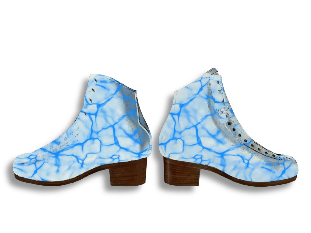 Custom Hand Painted Skates - Roller and Ice - Devaskation.com