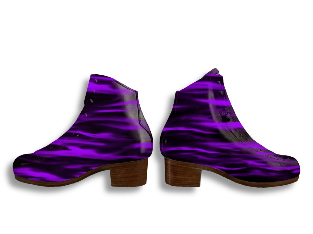 Custom Hand Painted Skates - Roller and Ice - Devaskation.com