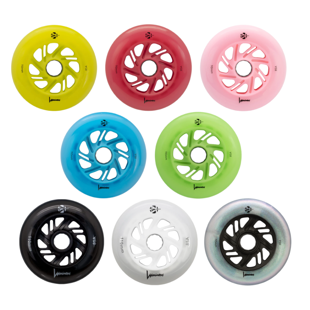 LUMINOUS - LED INLINE WHEELS - 110mm (3-pack) - Devaskation.com