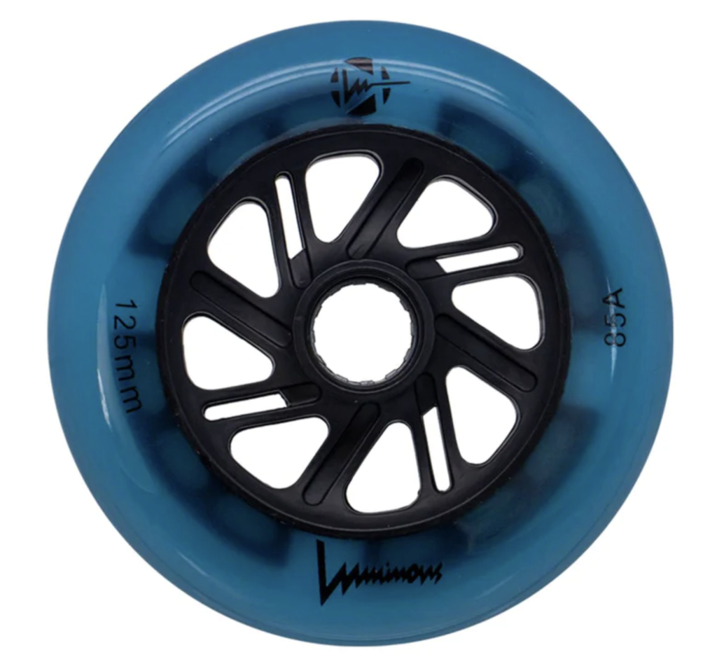 Luminous - 2023 LED Inline Wheels - 125mm (4-pack) - Devaskation.com