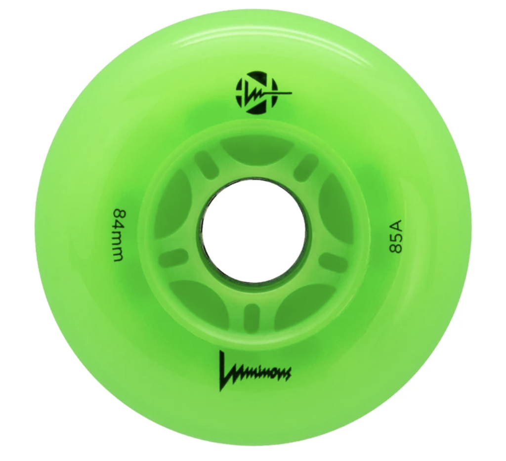 Luminous 2023 LED Inline Wheels 84mm (4-pack) - Devaskation.com