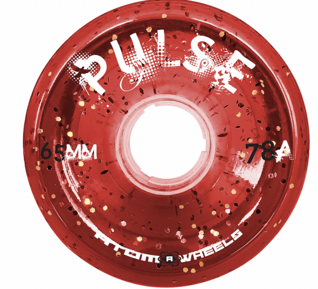 Atom Pulse Glitter Outdoor Quad Wheels (4-pack) - Devaskation.com
