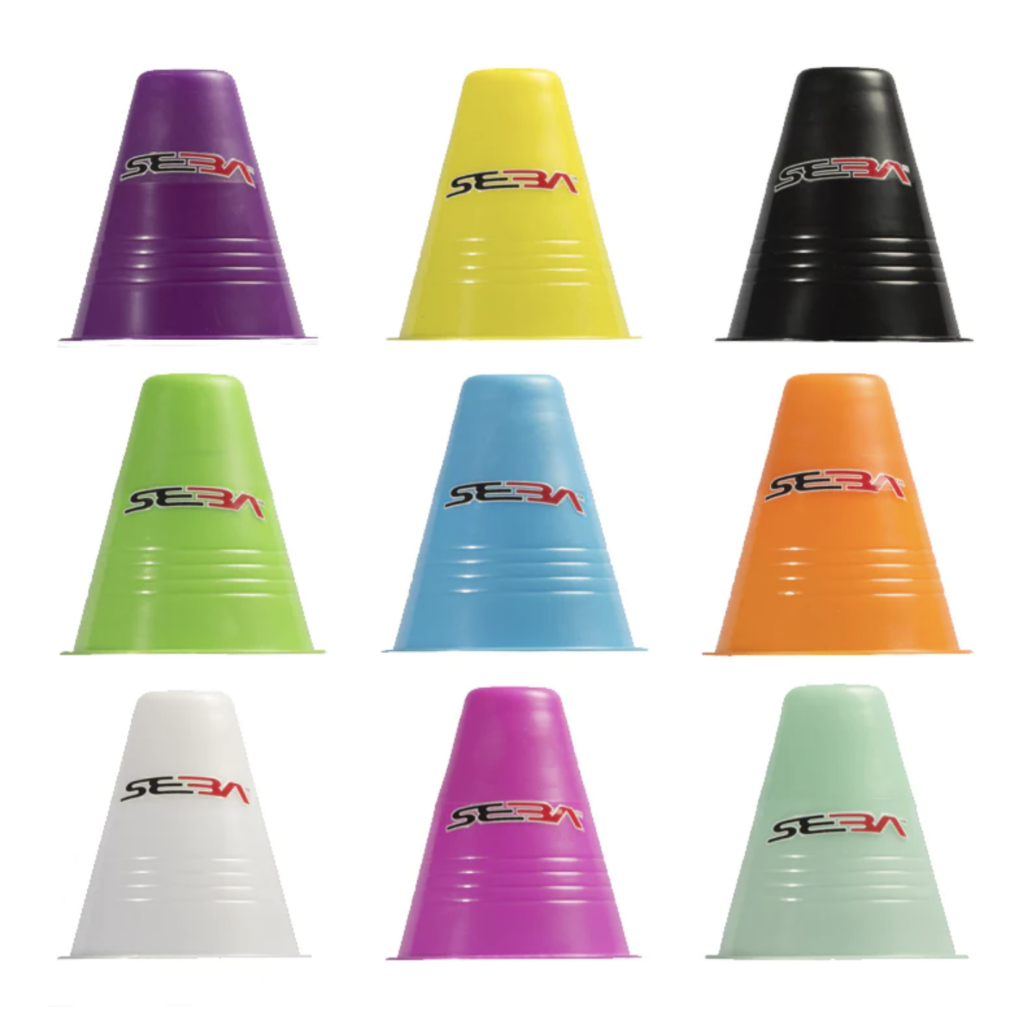 SEBA - Dual Density Slalom Cones (20-Pack) - Devaskation.com